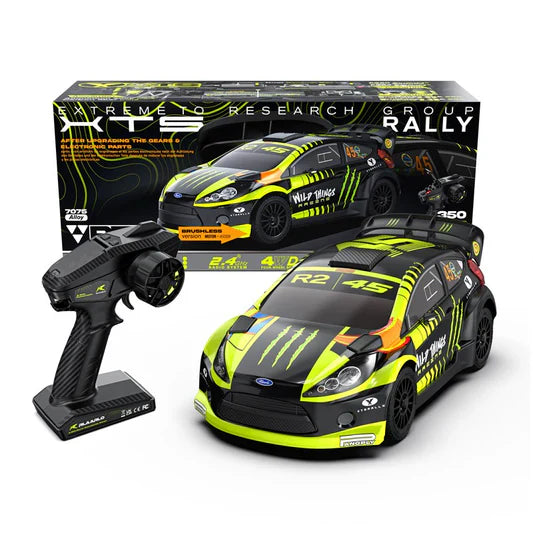Rlaarlo 1/10 XTS-F10 Carbon Fiber Brushless 4WD Rally Car RTR | Green ...